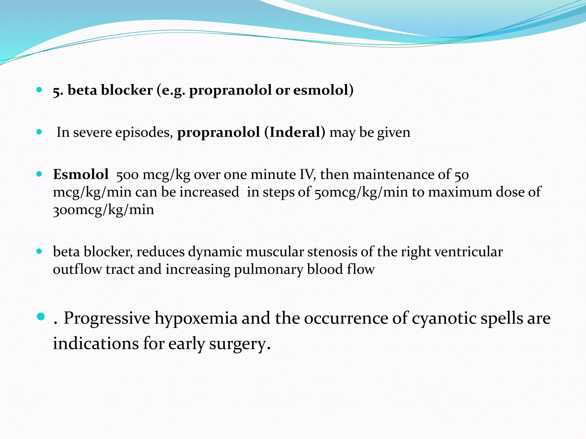 mangement of Tet spells | PPTX