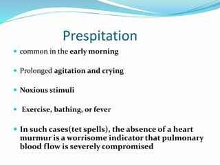 mangement of Tet spells | PPTX