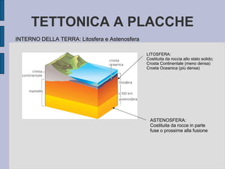 Deriva dei continenti e la tettonica a placche | PPT