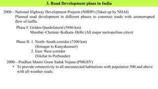 Highway Development and Planning Transportation Engineering | PPTX