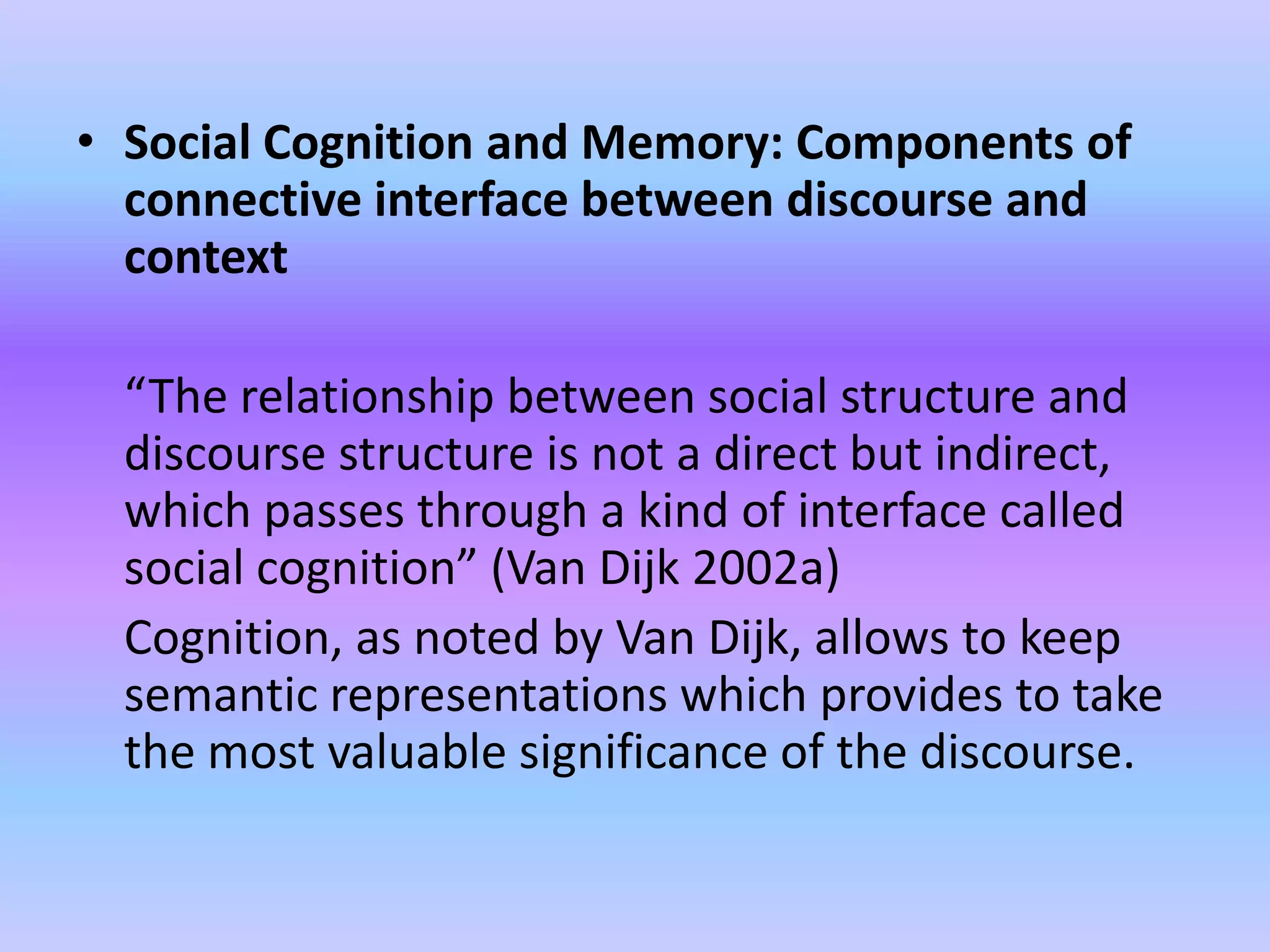 Teun van dijk | PPTX