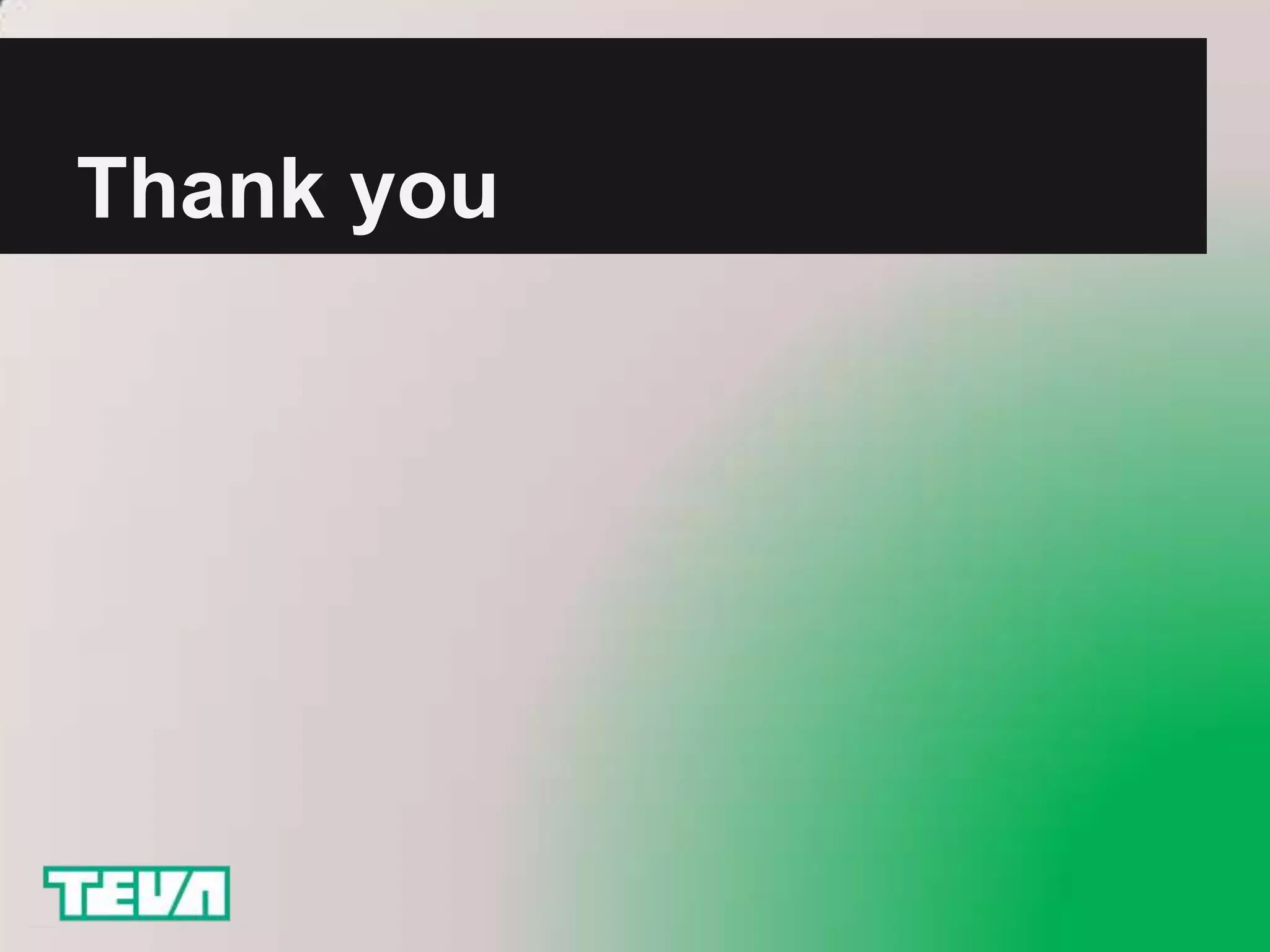 Case studies in Strategy: Teva | PPTX