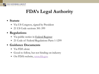 Introduction to the Legal Basis for Generic Drug Approvals | PPT