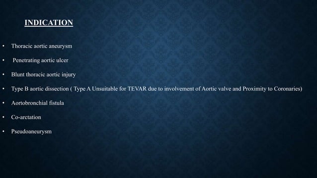 Tevar & evar ppt by Dr. Amrit kumar CTVS | PPTX | Death, Injury, or Military Conflict ...