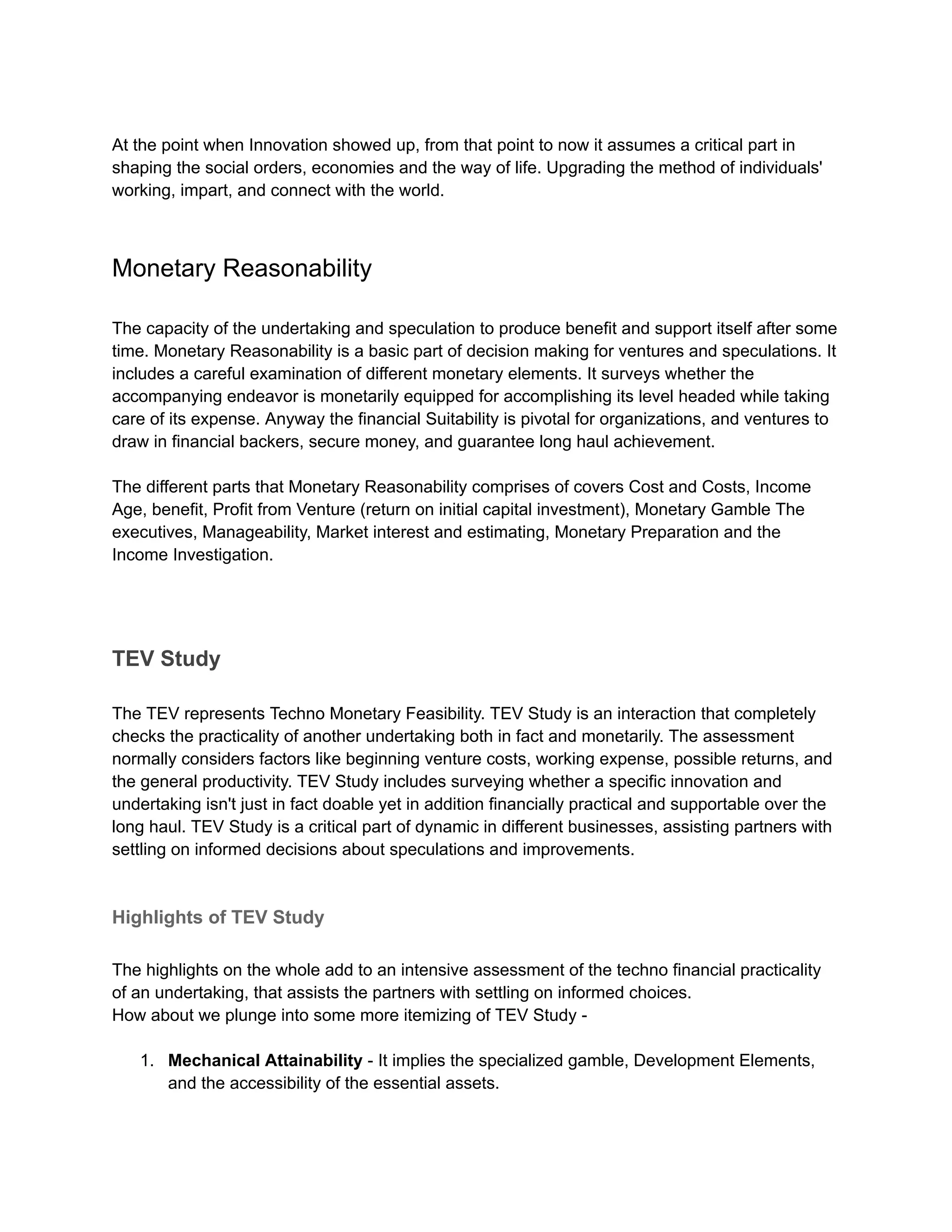 TEV study - A Direction | Sapient Services.pdf