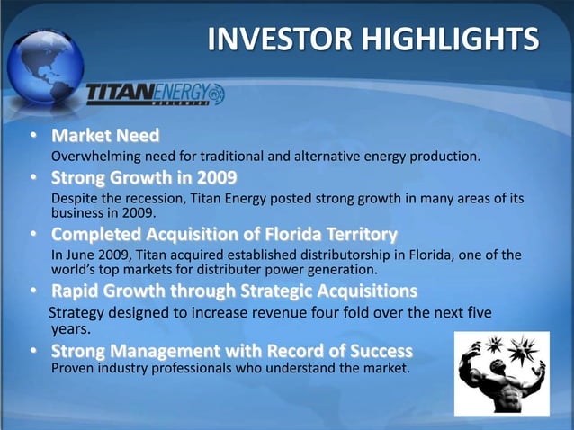 Titan Energy WorldWide - Smart Grid | PPTX
