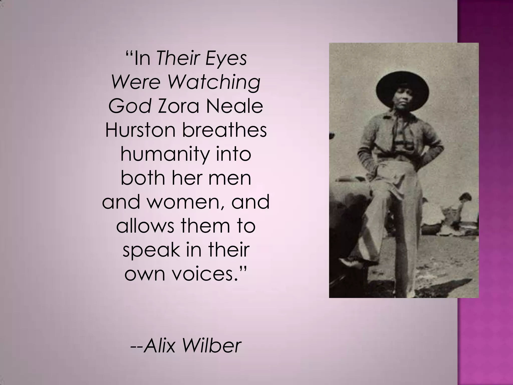 their eyes were watching god | PPTX