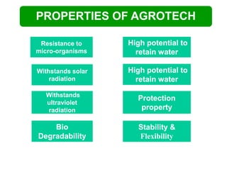 Agrotech-Agro textiles | PPTX