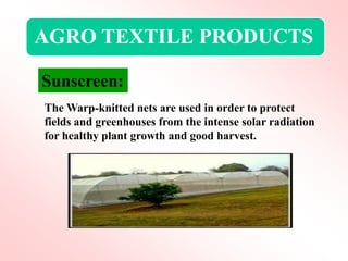 Agrotech-Agro textiles | PPTX