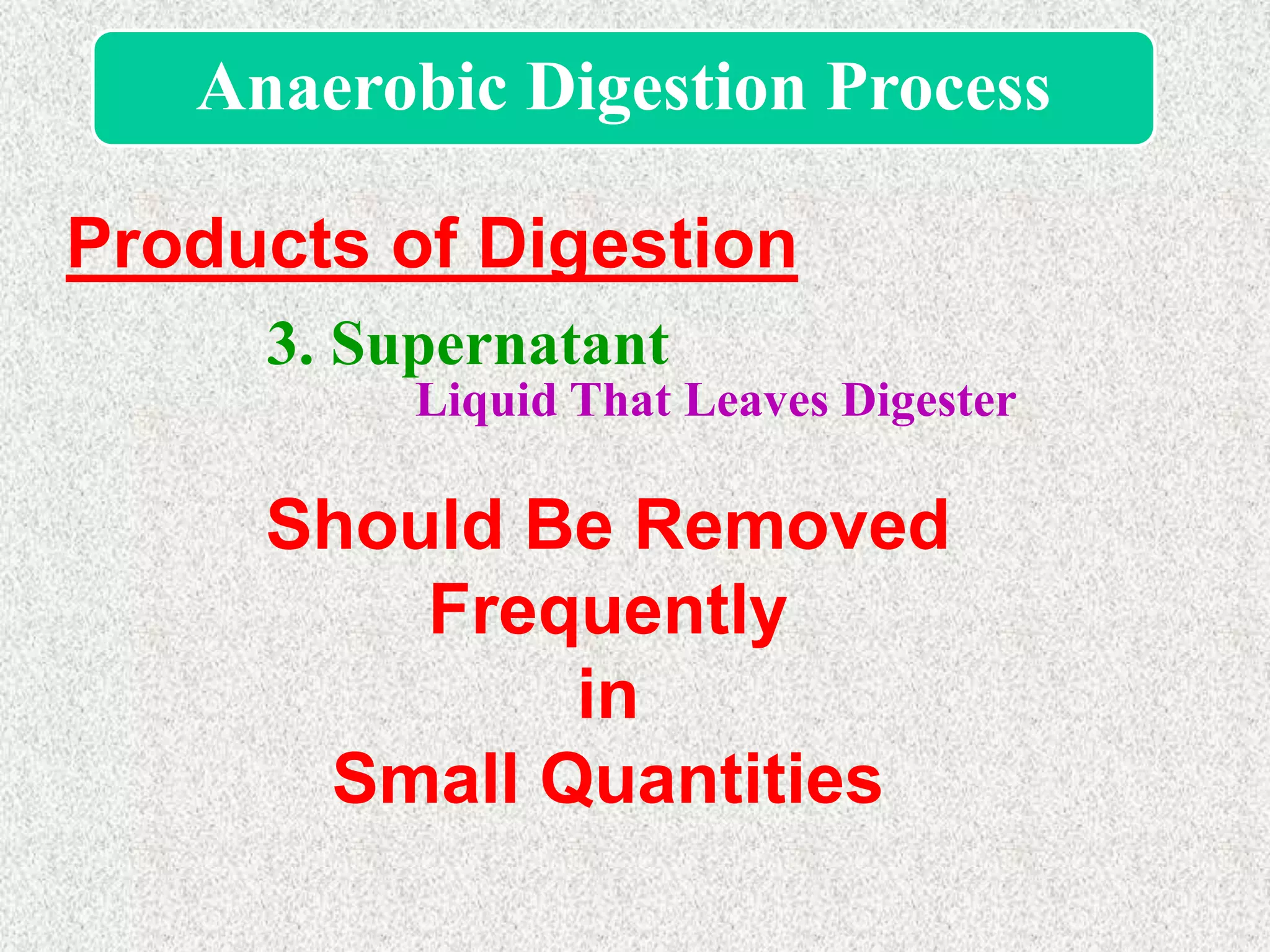 ANAEROBIC SLUDGE DIGESTION PROCESS | PPTX
