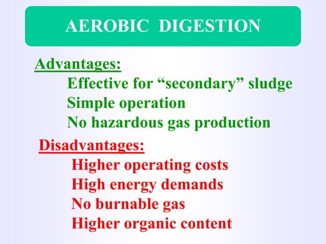 ANAEROBIC SLUDGE DIGESTION PROCESS | PPTX