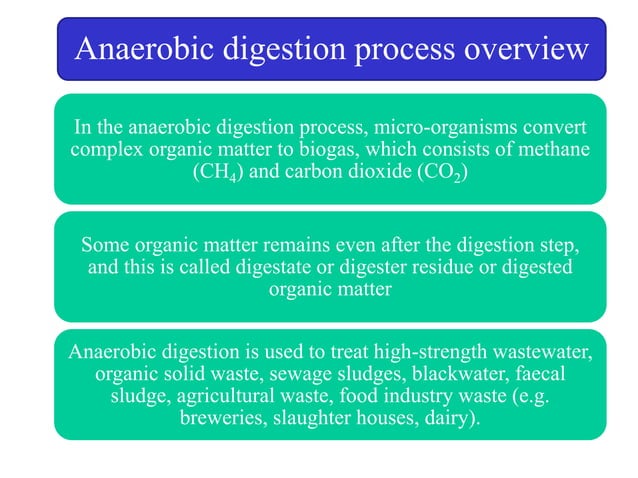 ANAEROBIC SLUDGE DIGESTION PROCESS | PPTX