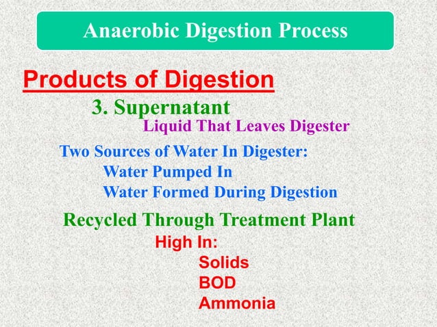 ANAEROBIC SLUDGE DIGESTION PROCESS | PPTX