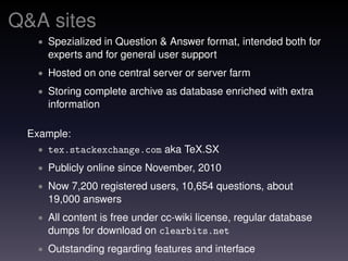 TeX Online Communities | PDF