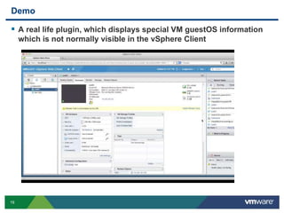 VMworld 2013: vSphere UI Platform Best Practices: Putting the Web ...