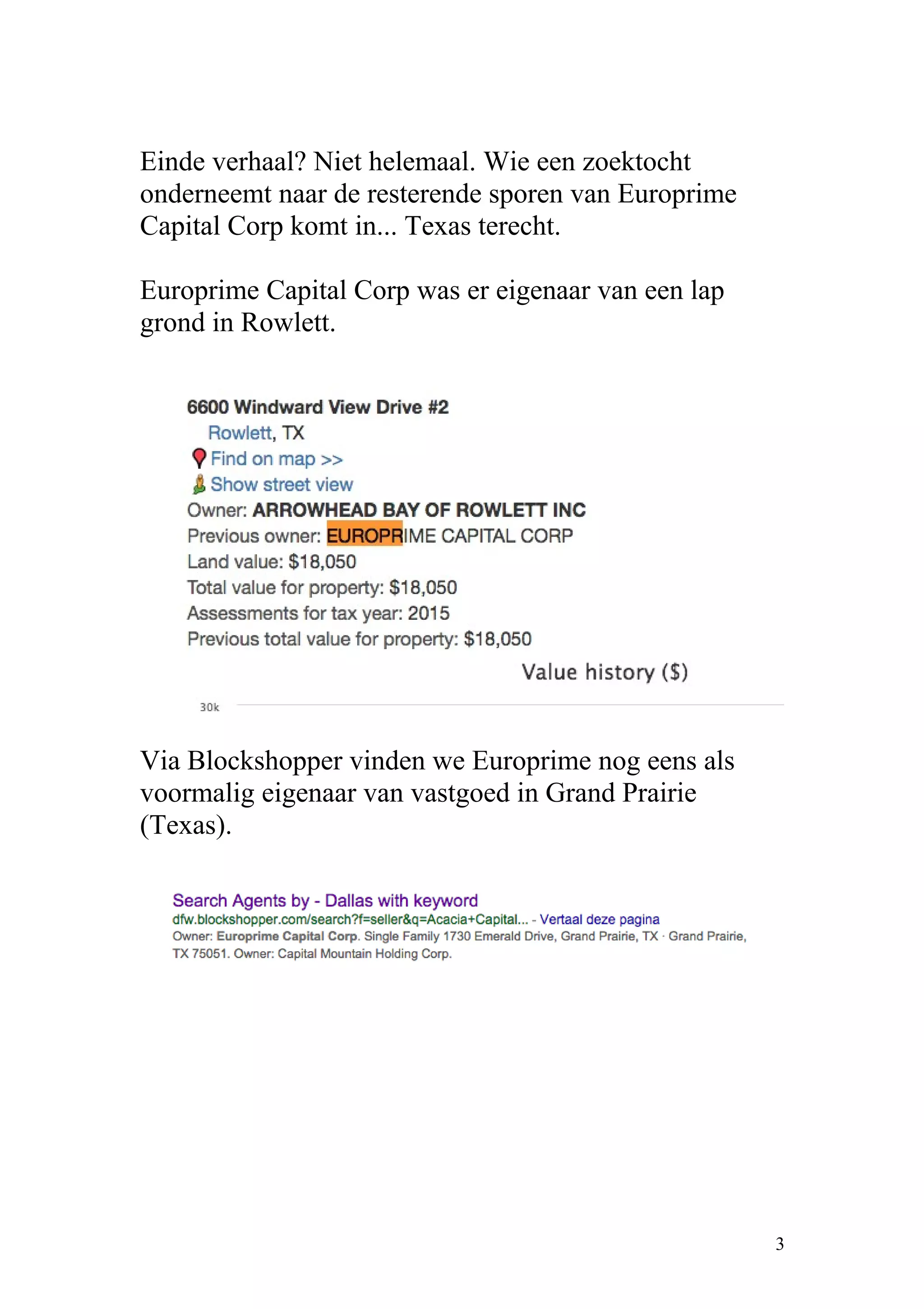 Texaans spoor Piqueur loopt niet helemaal dood | DOC