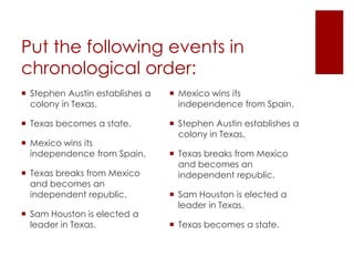 Expansion in Texas | PPTX