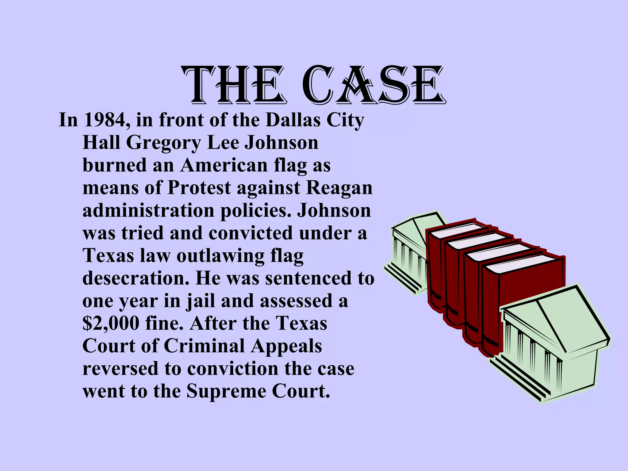 Texas Vs Johnson | PPT