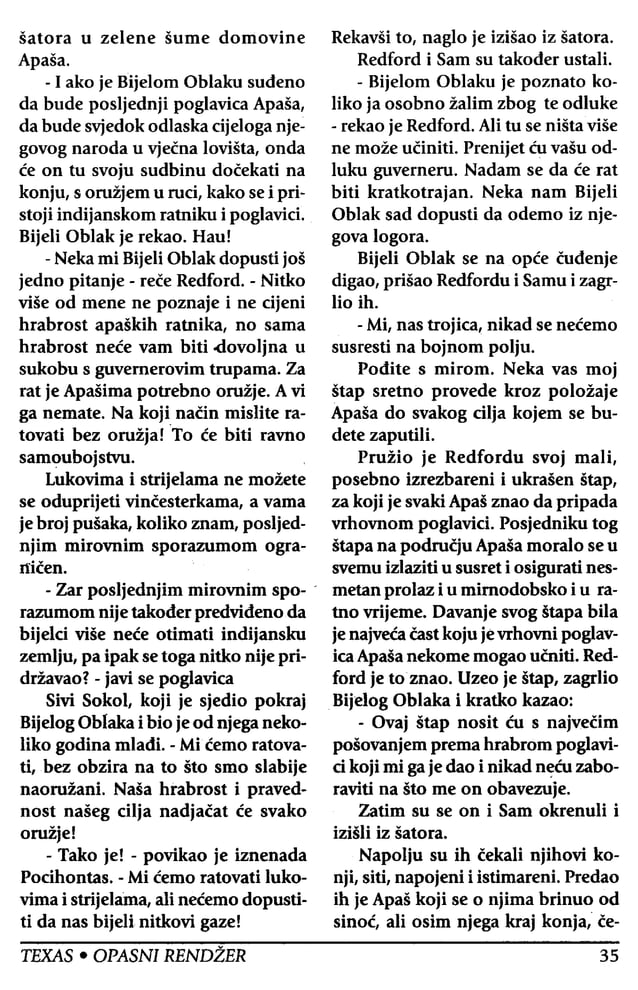 Texas 015. opasni rendzer (drzeko&folpi&sinisa04) | PDF