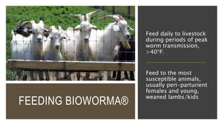 Pasture management to control internal parasites | PPTX