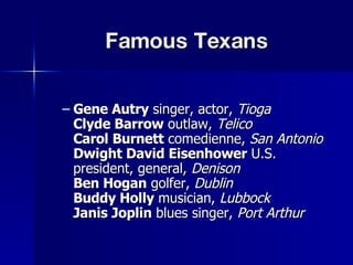 Texas | PPT