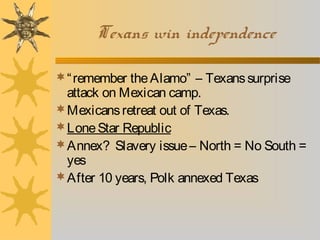 Texas annexation | PPT