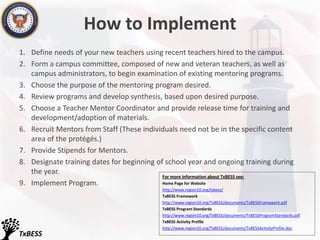 Texas Beginning Educator Support System | PPTX