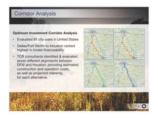 Texas Central High-Speed Railway Project Update | PPTX