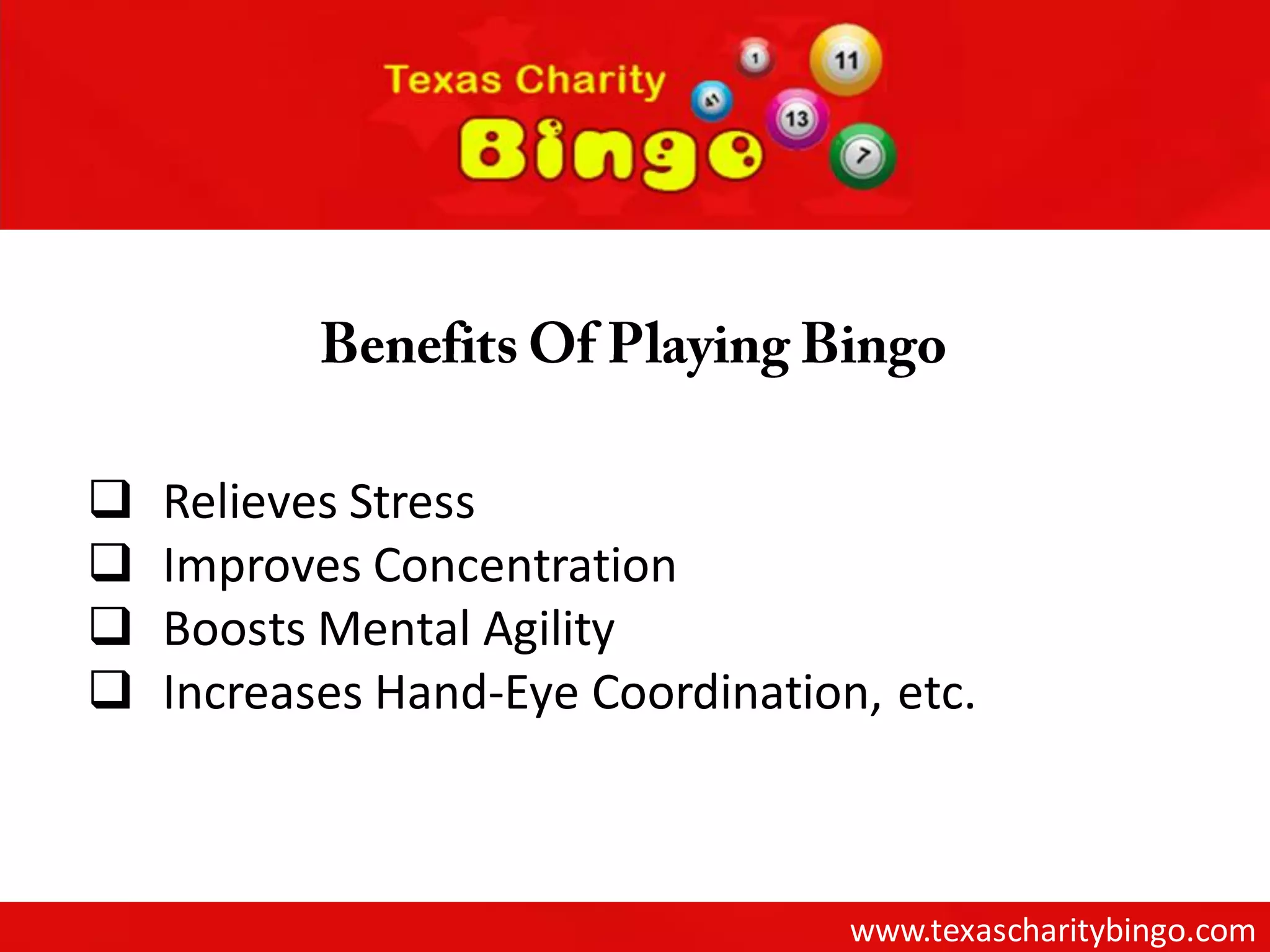 Bingo Games In Texas | PDF