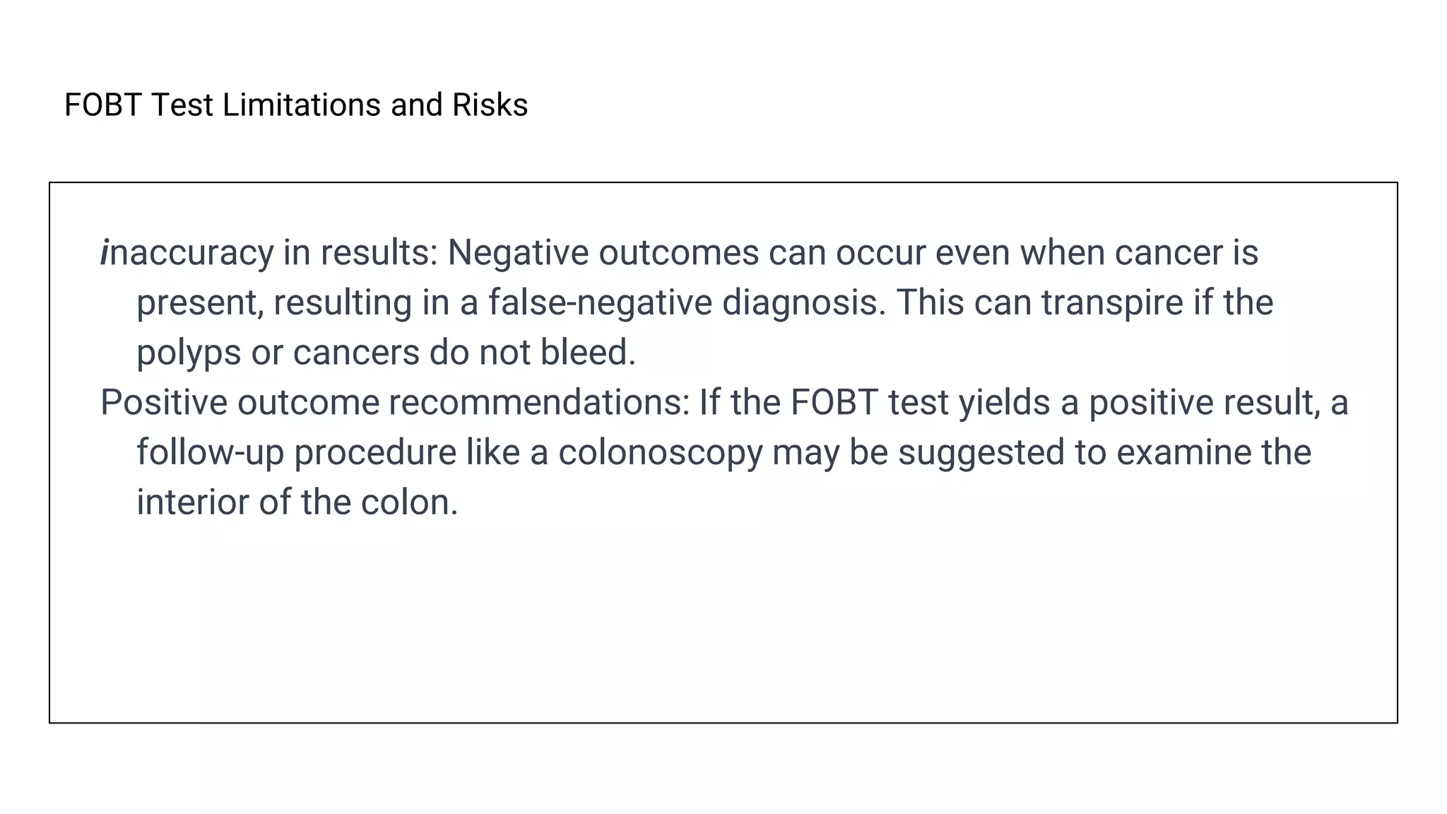 Texas FOBT Test | PPT