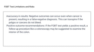 Texas FOBT Test | PPT