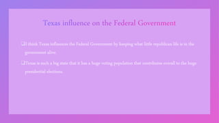 Texas govt powerpoint | PPTX