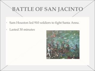 Texas Independence | PPT