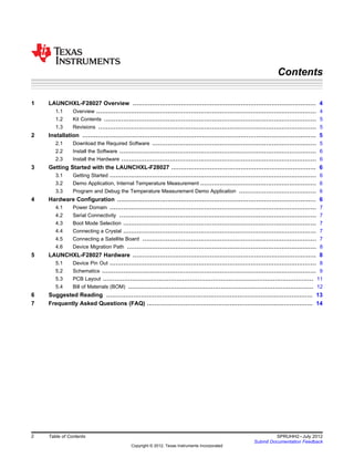 Texas instruments launchxl-f28027-datasheet | PDF | Operating Systems | Computer Software and ...