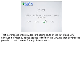Texas and ISO Dwelling Fire Comparison presentation with notes | PDF