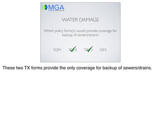 Texas and ISO Dwelling Fire Comparison presentation with notes | PDF