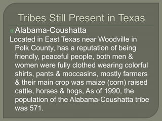 Texas native americans | PPT
