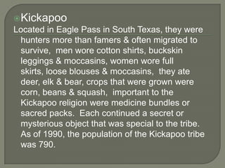 Texas native americans | PPT