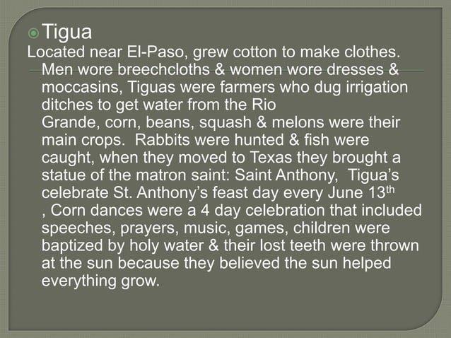 Texas native americans | PPT