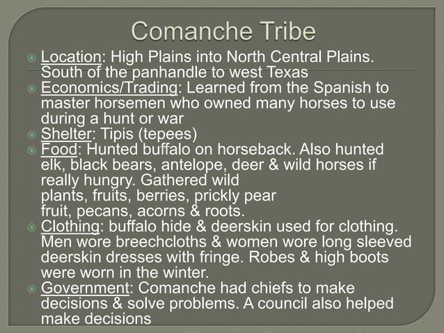 Texas native americans | PPT