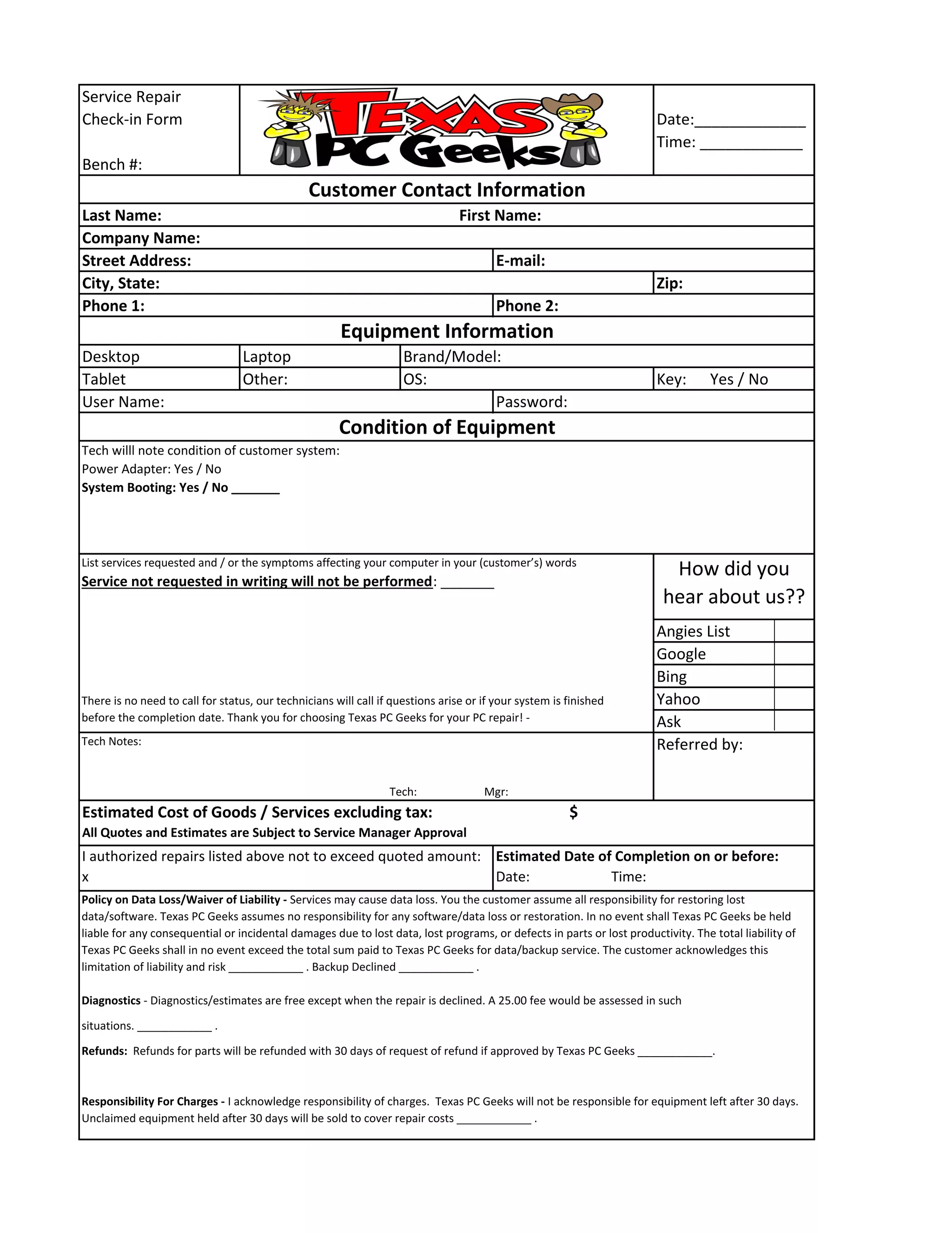 Texas pc geeks | PDF
