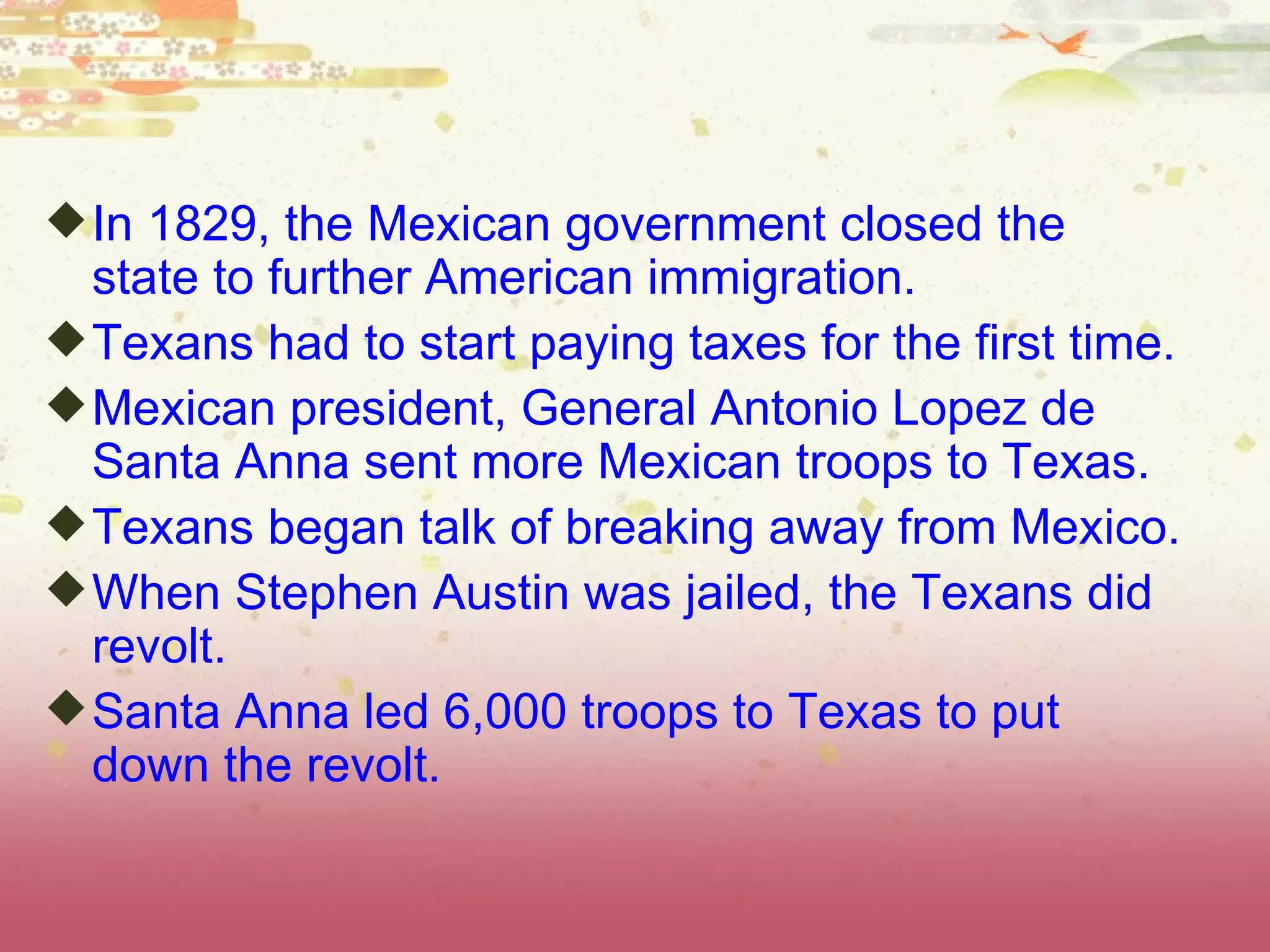 Texas Revolution | PPT