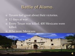 Texas revolution | PPTX