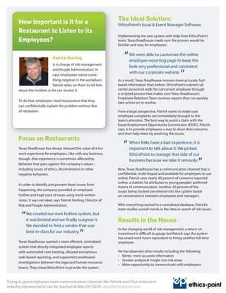 Texas Roadhouse | PDF