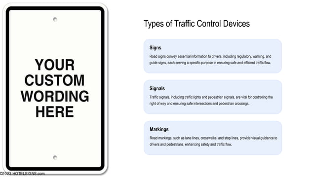 Texas Road Signs and Traffic Control Devices Edited.pptx | Auto Safety ...