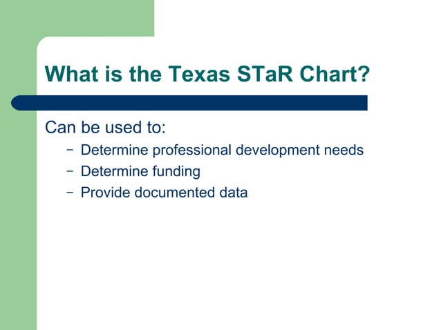 Texas Star Chart | PPT