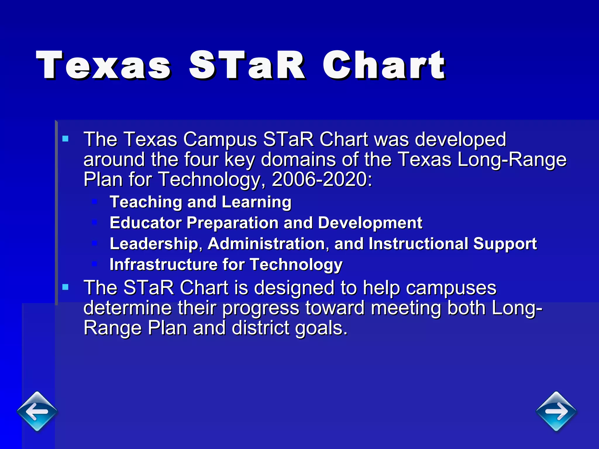 Texas STaR Chart | PPT
