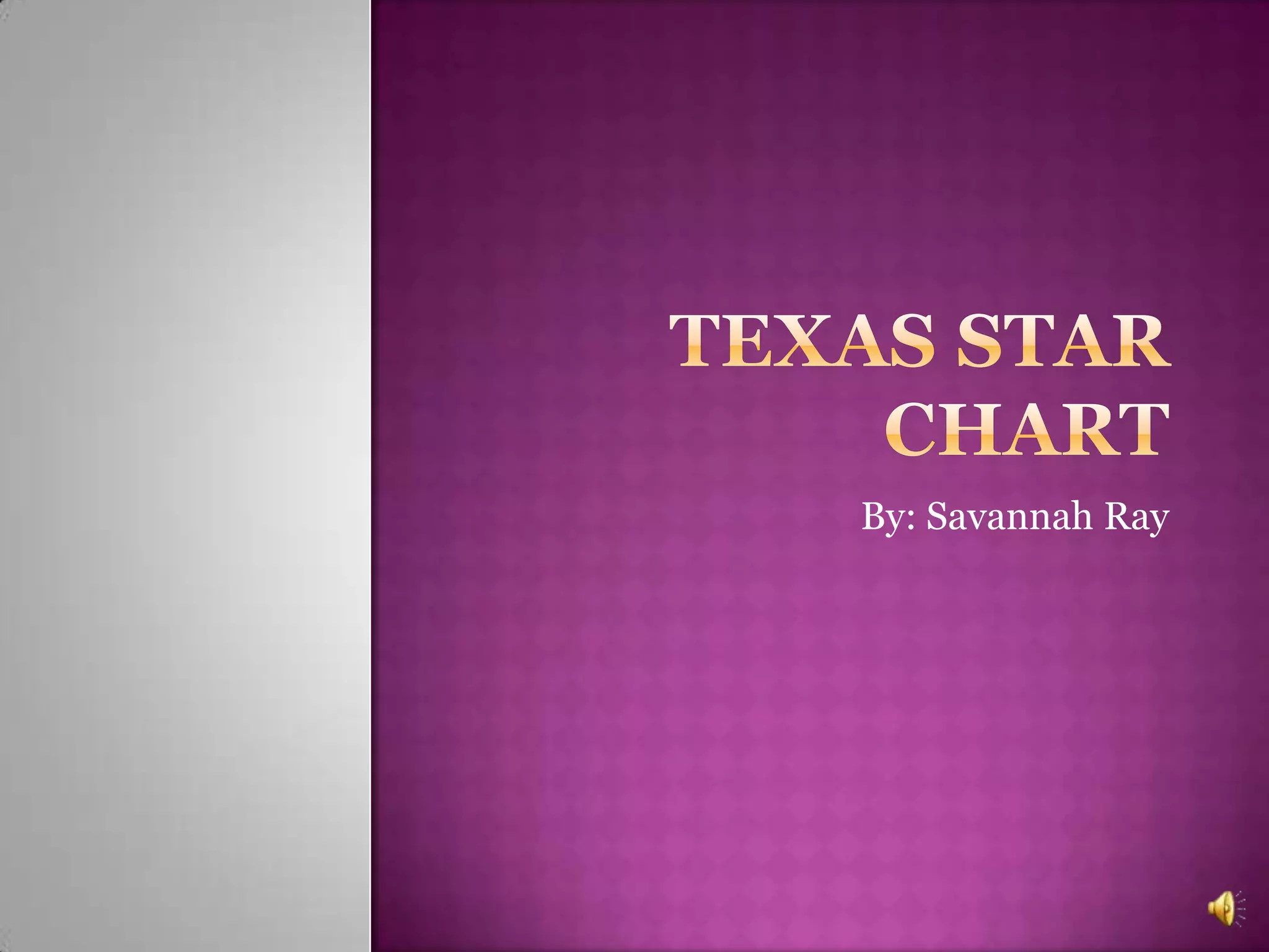 Texas star chart | PPTX