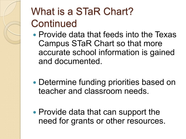 Texas STaR Chart | PPT
