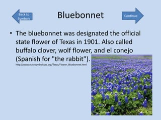 Texas symbols 1 | PPTX